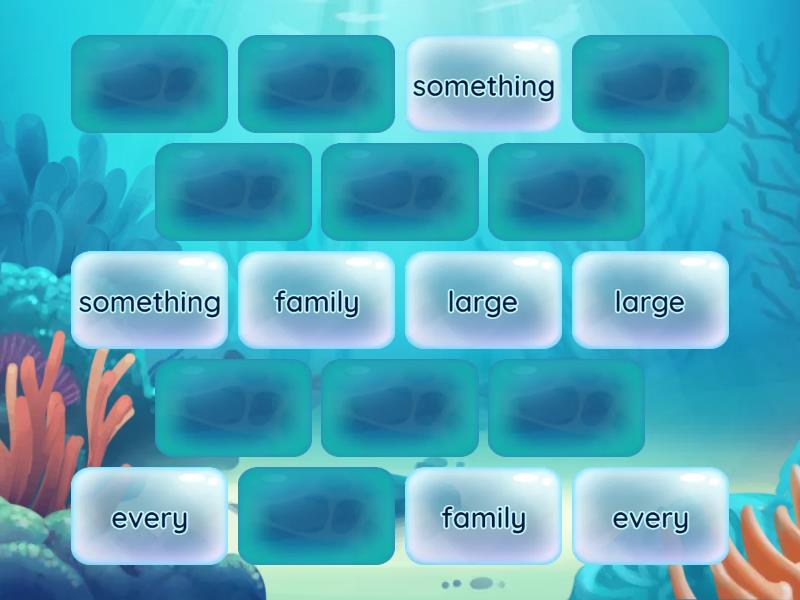 Fundations Level 2 Unit 7 trick words - Matching pairs