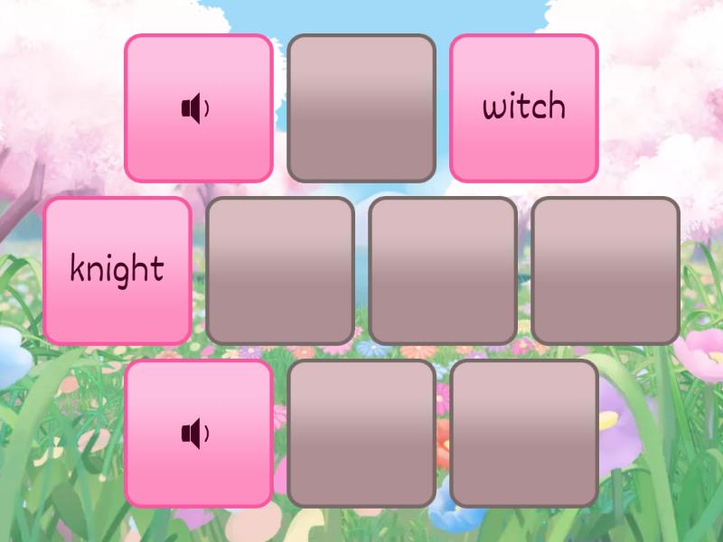 FAIRY TALES (Characters) - Matching pairs