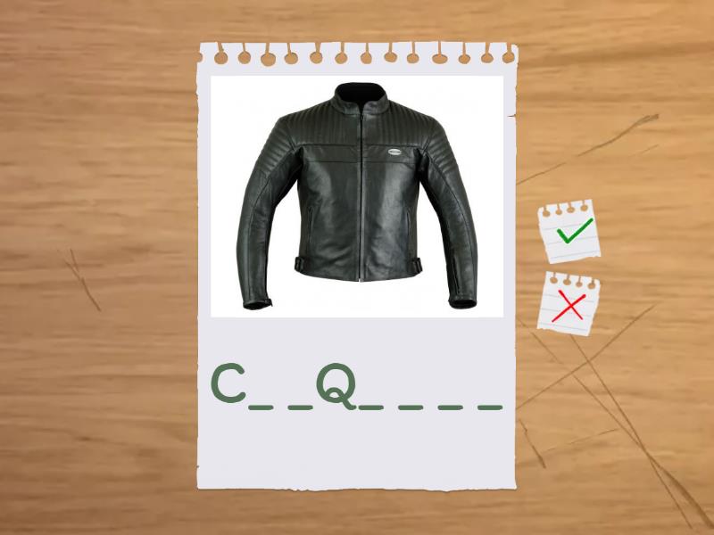 La ropa - A1 Español - Tarjetas flash