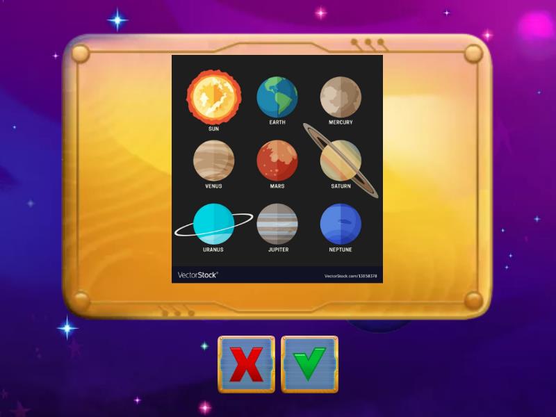 Lesson 16. In space - Flash cards