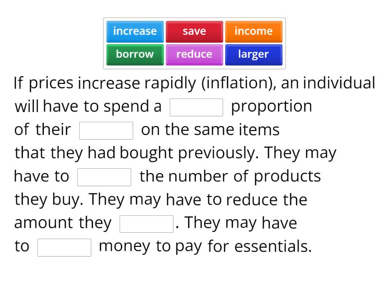 N5 Economics Personal Economics - Causes of Uncertainty - Complete the ...