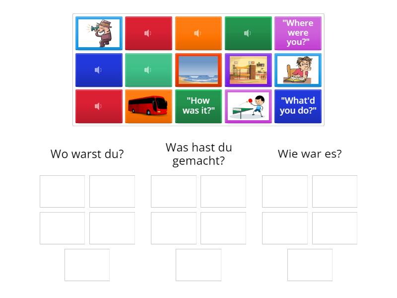 Mein Urlaub - Group sort