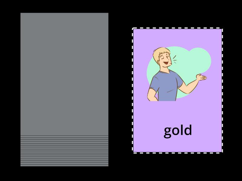GG4 7.8 Draw, Mime, Explain Student A - Speaking cards