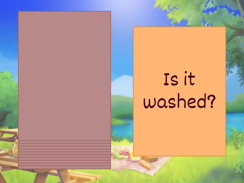 passive voice game - Cartas al azar