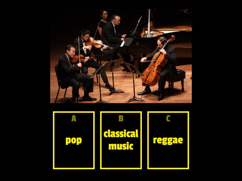 GG2 U8.3 types of music - Quiz