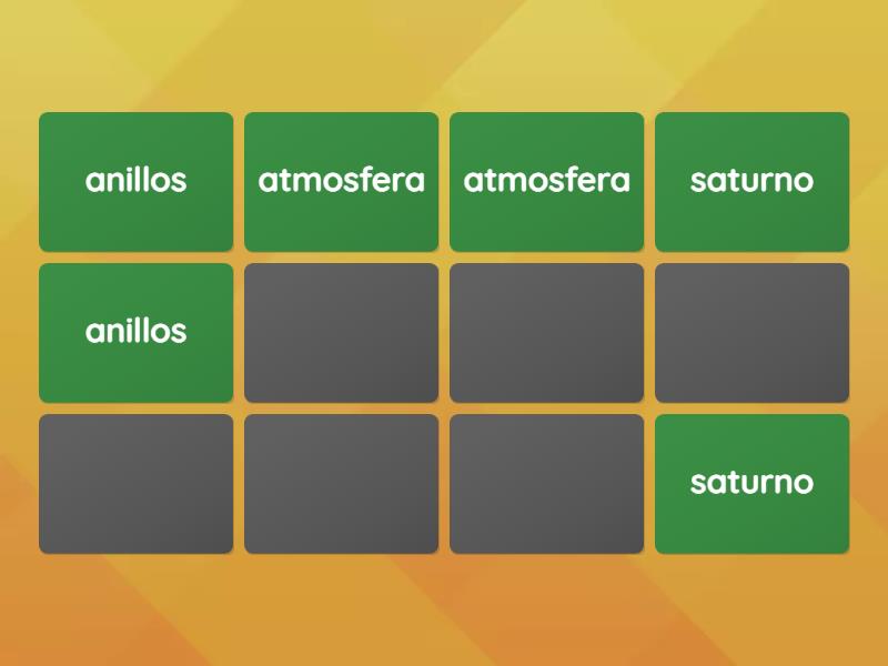 parejas - Matching pairs