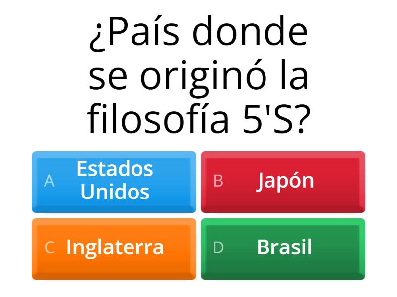 5S - Quiz