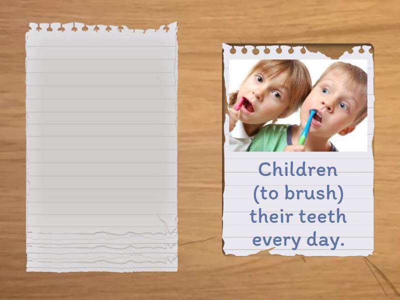 present simple/ present continuous (opening brackets) - Speaking cards