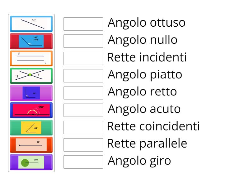 Le Rette e gli Angoli - Match up