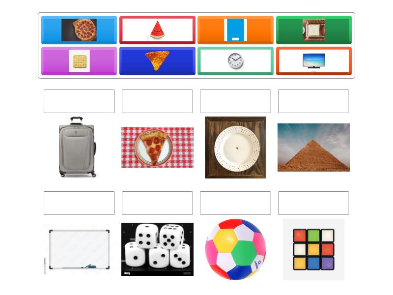 Memory game shapes - Match up