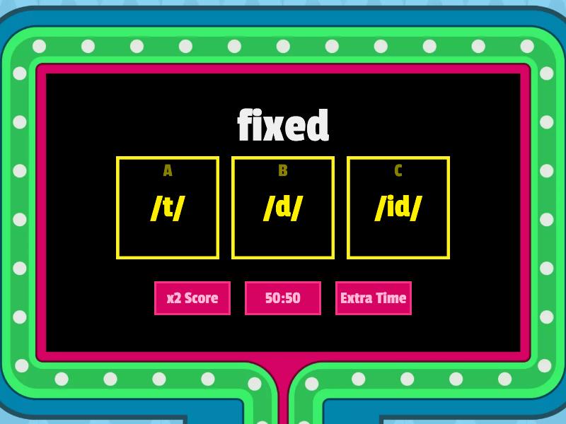 ed Sound Sort - Gameshow quiz