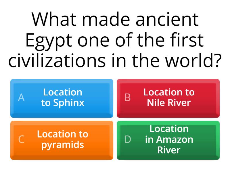 Egypt Review - Quiz