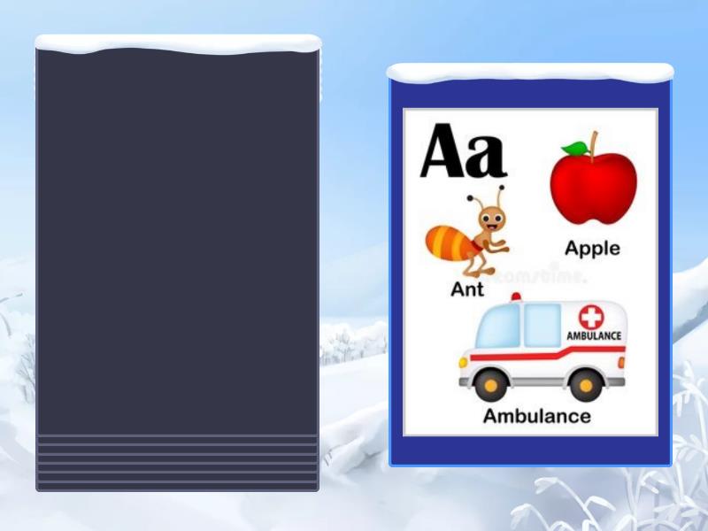 Letters - Speaking cards