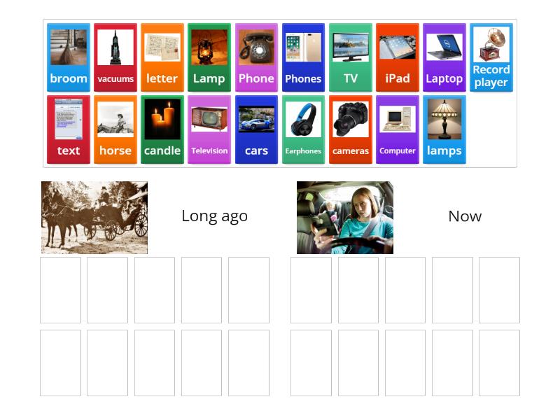 Then and Now - Group sort