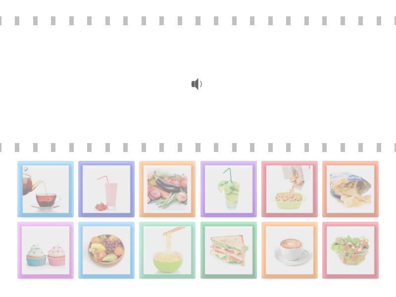 Team Together 3 Unit 2 Food (listen) - find - Find the match