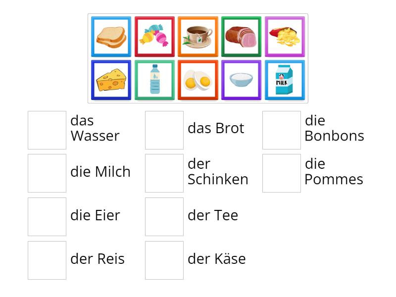 Essen und Trinken - Match up