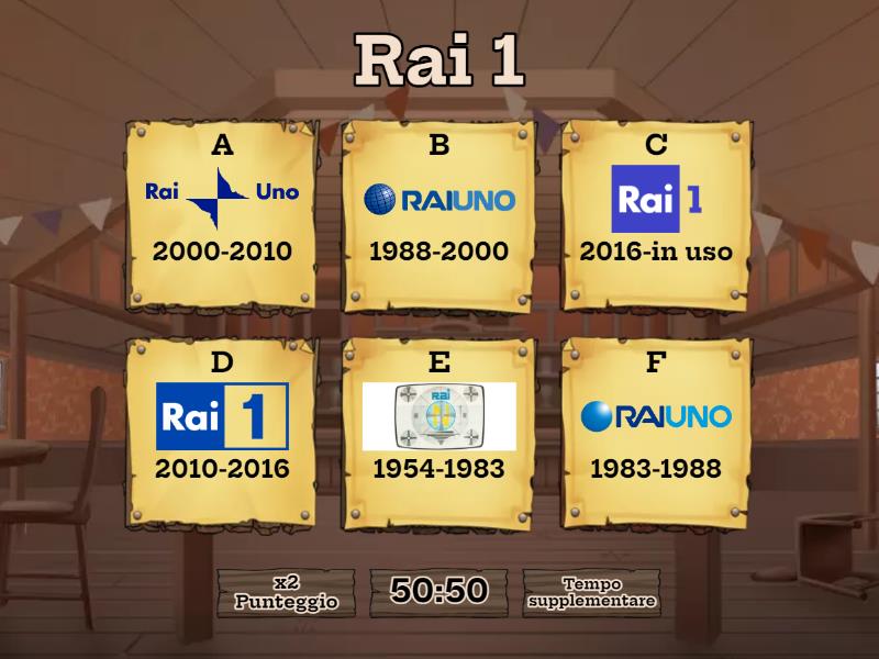 Loghi della Rai: negli anni 2010 - Concurso de preguntas