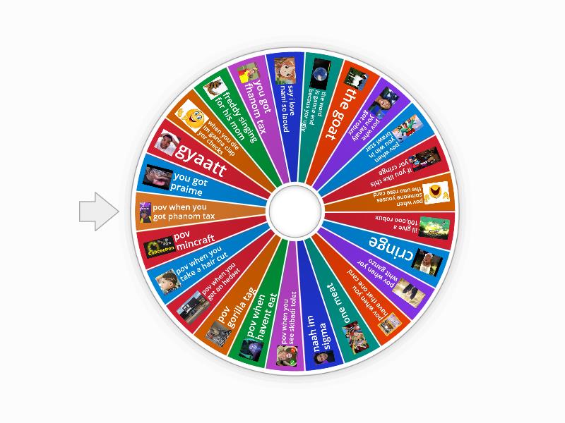 super numbers - Spin the wheel