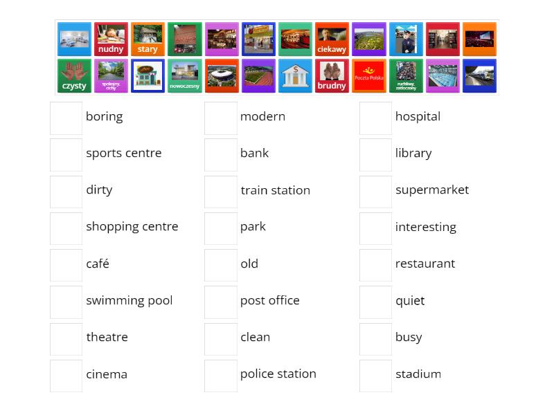 English Class A1plus, Unit 5 - Match up