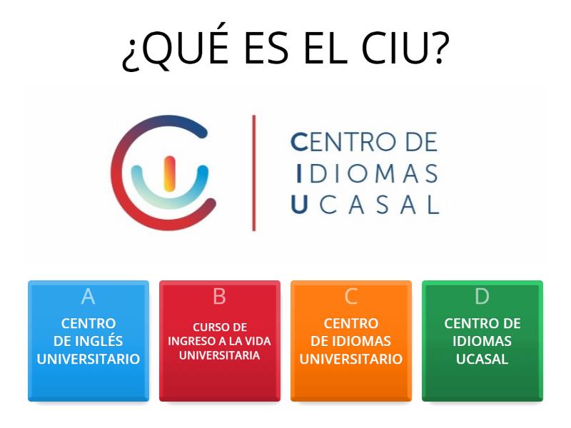 ¡Bienvenidos al CIU! - Quiz