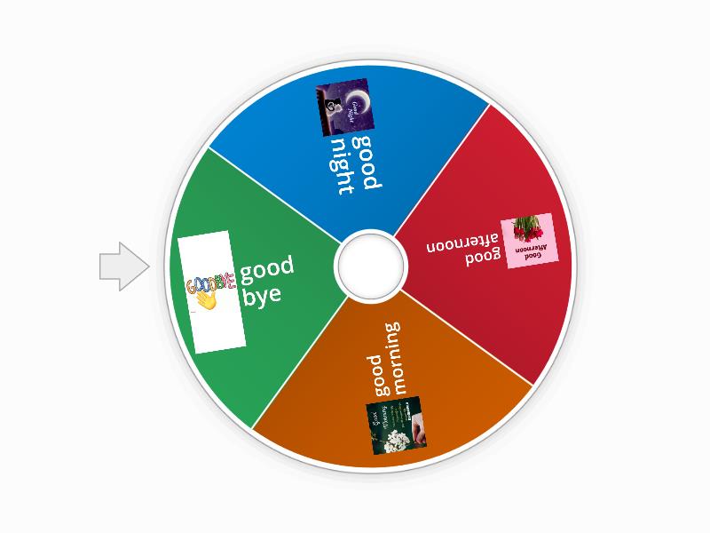 greeting - Spin the wheel