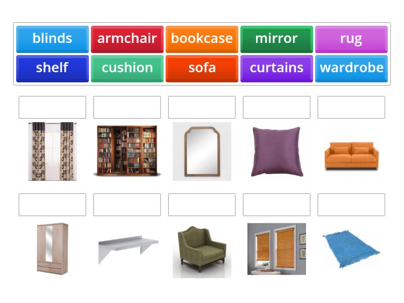 Brainy 6: unit 2. Rooms & Objects in the House (1) - Une las parejas