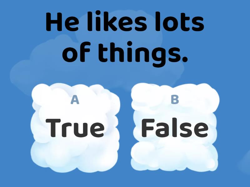 True or False Exercise - Quiz