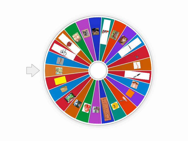 ALPHABET - Spin the wheel