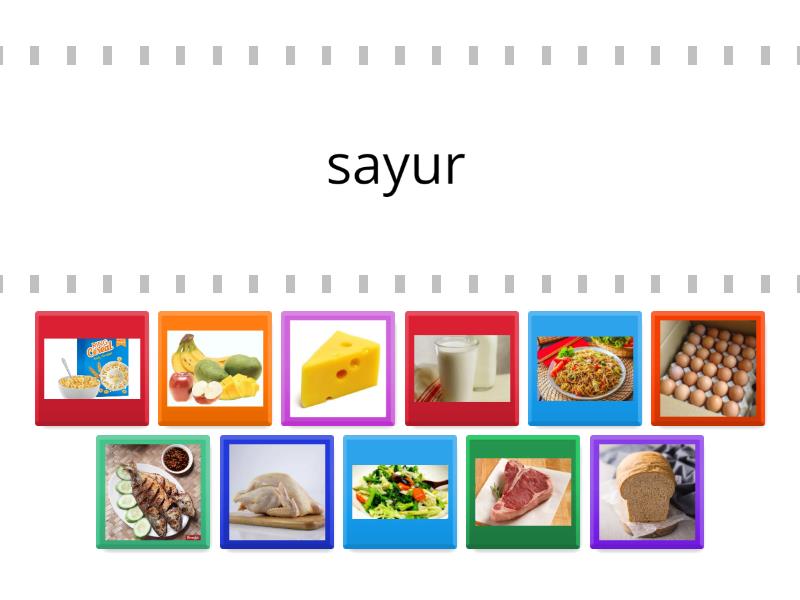 Apa ini? (food) - Find the match
