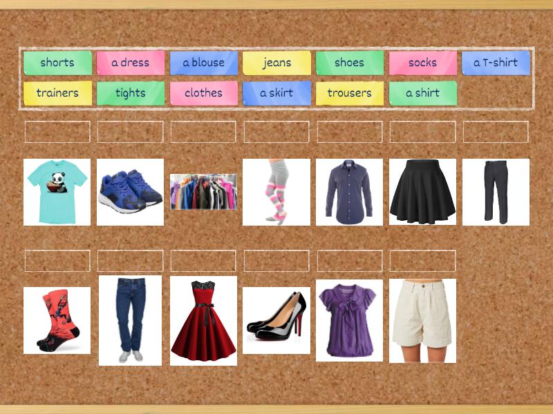 Form 4_Unit 7_CLOTHES P - Match up