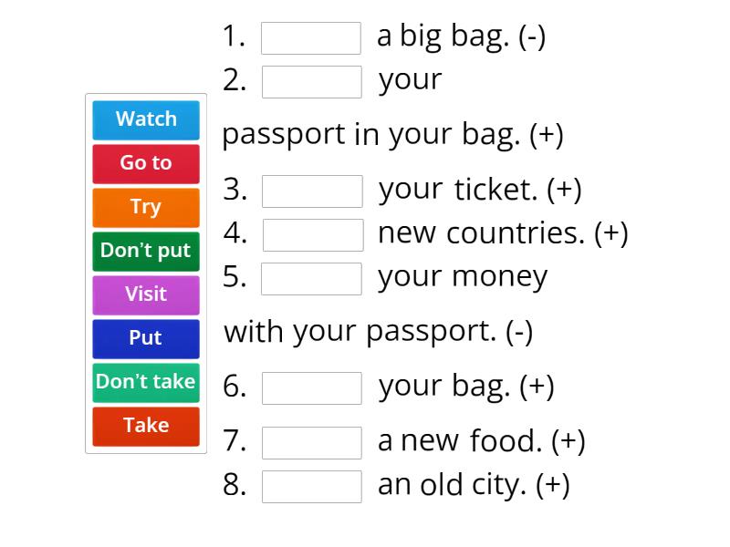 Roadmap A1. Unit 4C - Complete the sentence