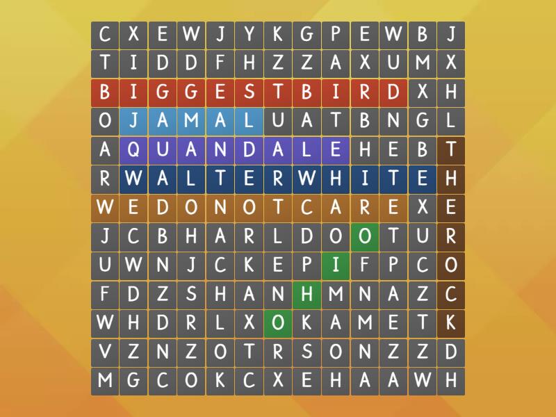 meme - Wordsearch