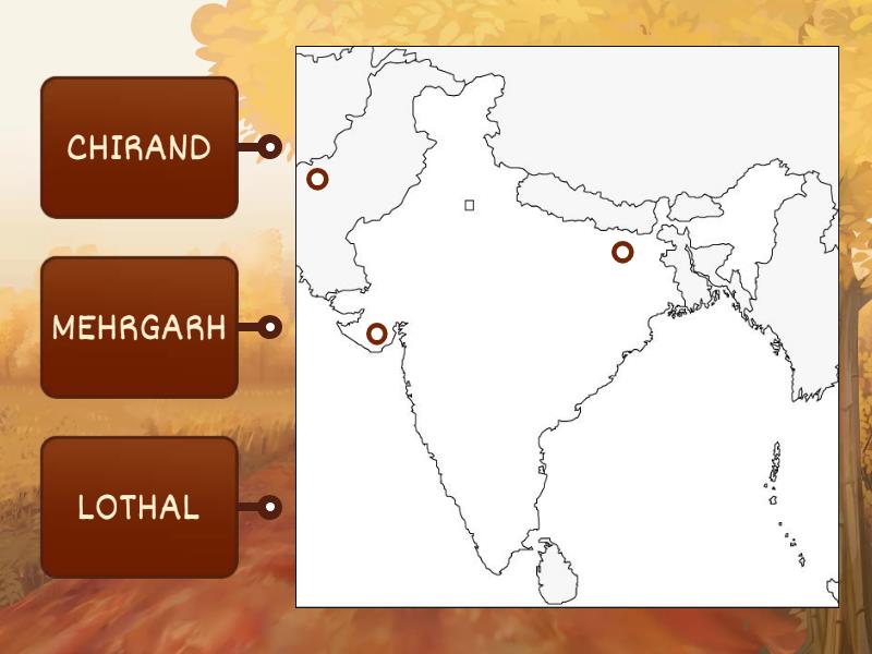 EXPLORE THE SITES - Labelled diagram