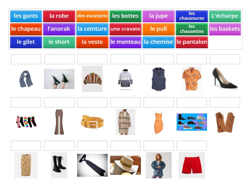 les vetements - Match up