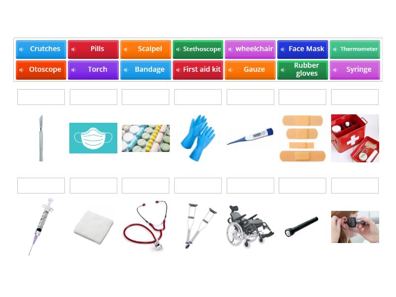 Medical tools - Match up