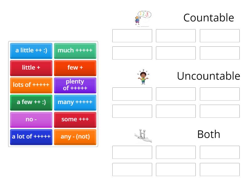 G12 Grammar 6b Quantifier - Group sort
