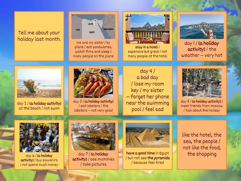 Roadmap A1 – Past Simple (Regular and Irregular Verbs) + Holiday ...
