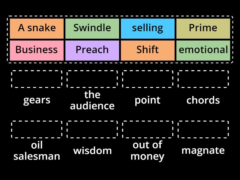 Personal Development Gurus Revision by english.ilovesitcoms - Match up