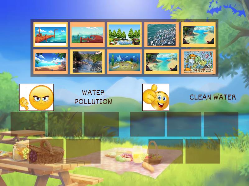 CLEAN WATER, DIRTY WATER - Group sort