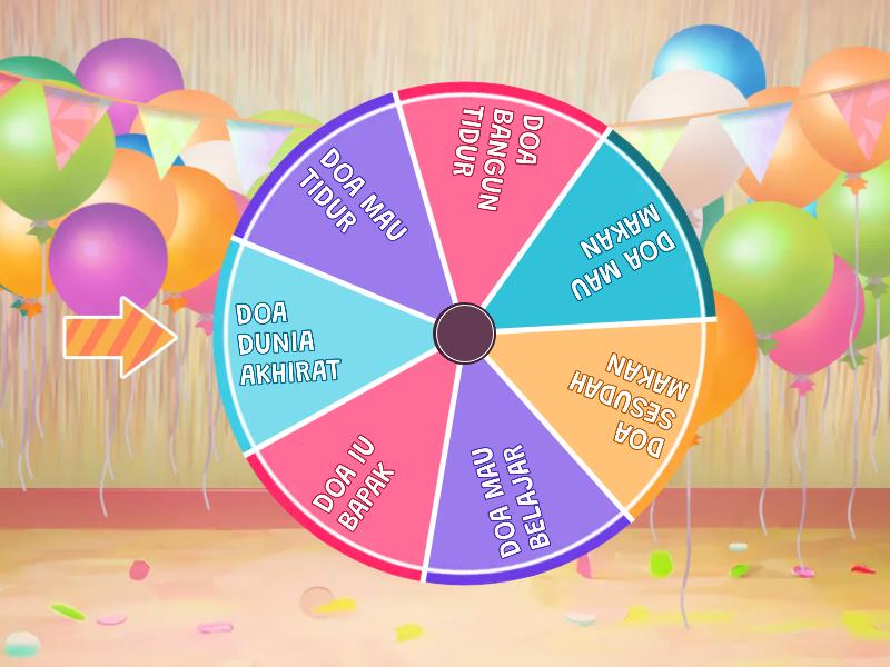 DOA DOA KELAS 1 - Spin the wheel