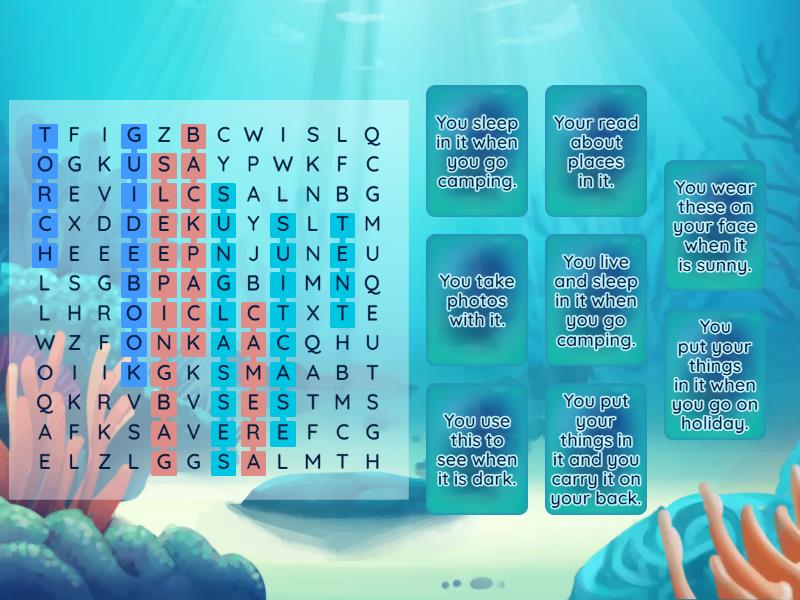 GG2 U7.2 - Wordsearch