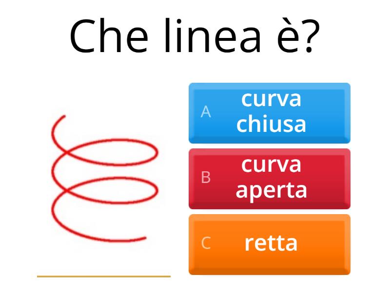 GIOCHIAMO CON LE LINEE! - Quiz