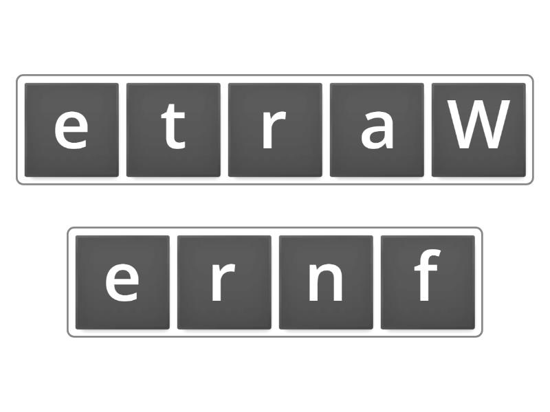 Review week 1 - Anagram