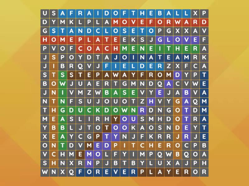 THC 7 U2 Word Search - Wordsearch