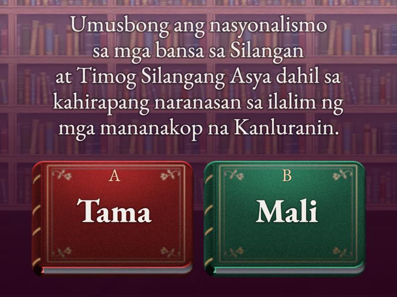 Panuto: Isulat ang tamang letra kung ano ang ipinapapahayag ng ...