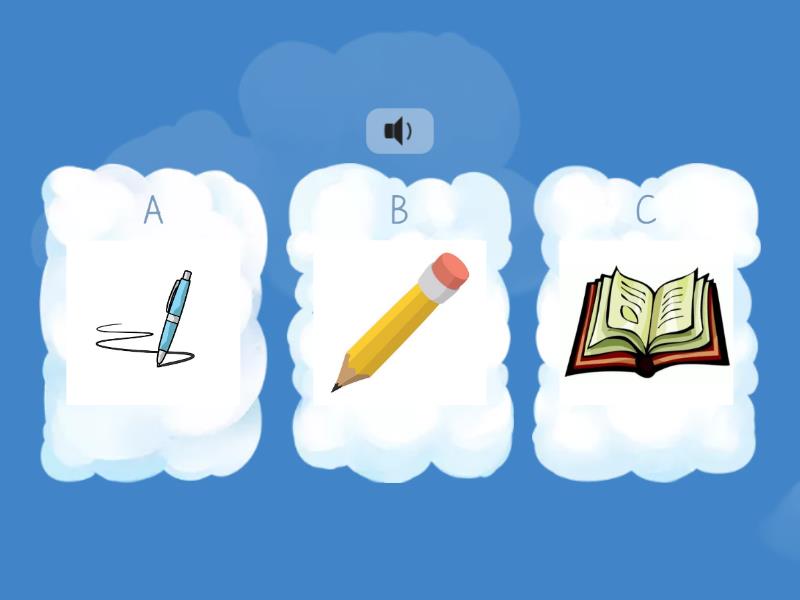 Classroom objects - Quiz