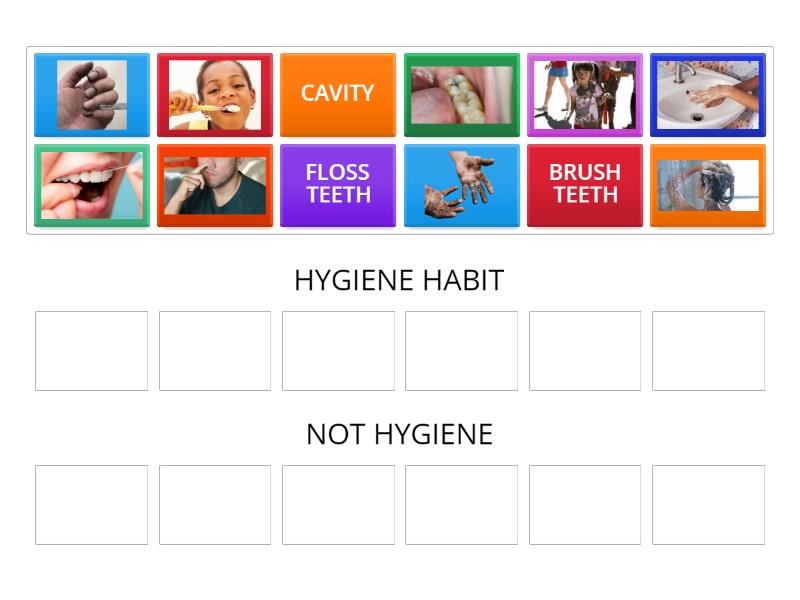 SORTING HYGIENE - Group sort