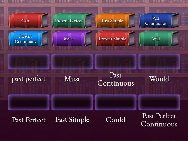 Reported Speech (tense transformations) - Match up