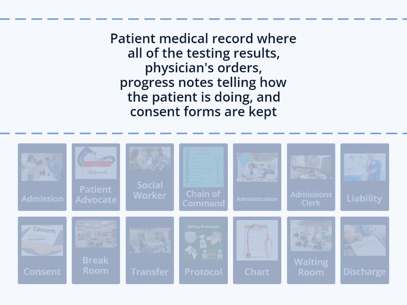 Workplace Terms (Vocabulary List 7) - Find the match