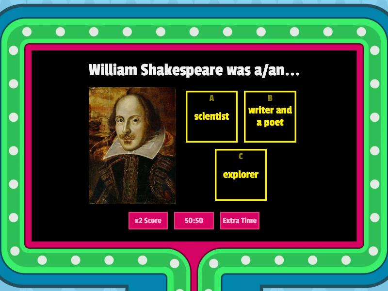 062 Shakespeare - Gameshow quiz